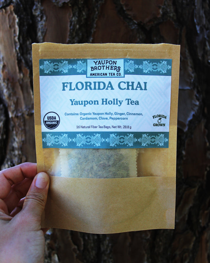 Yaupon Tea - Florida Chai - ZipPacket 16 – Yaupon Brothers American Tea Co.