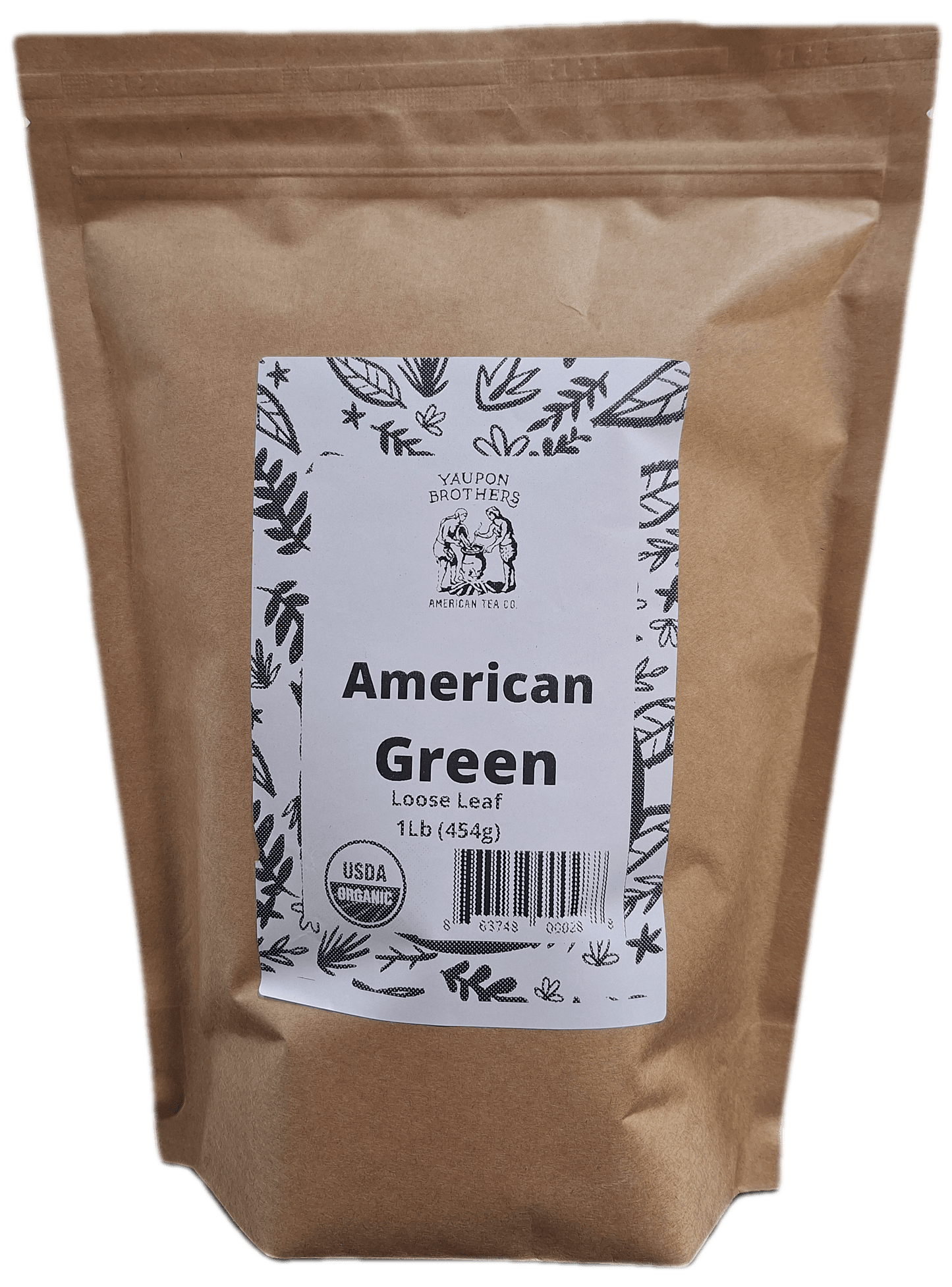 American Green Yaupon 1lb Loose Leaf – Yaupon Brothers American Tea Co.